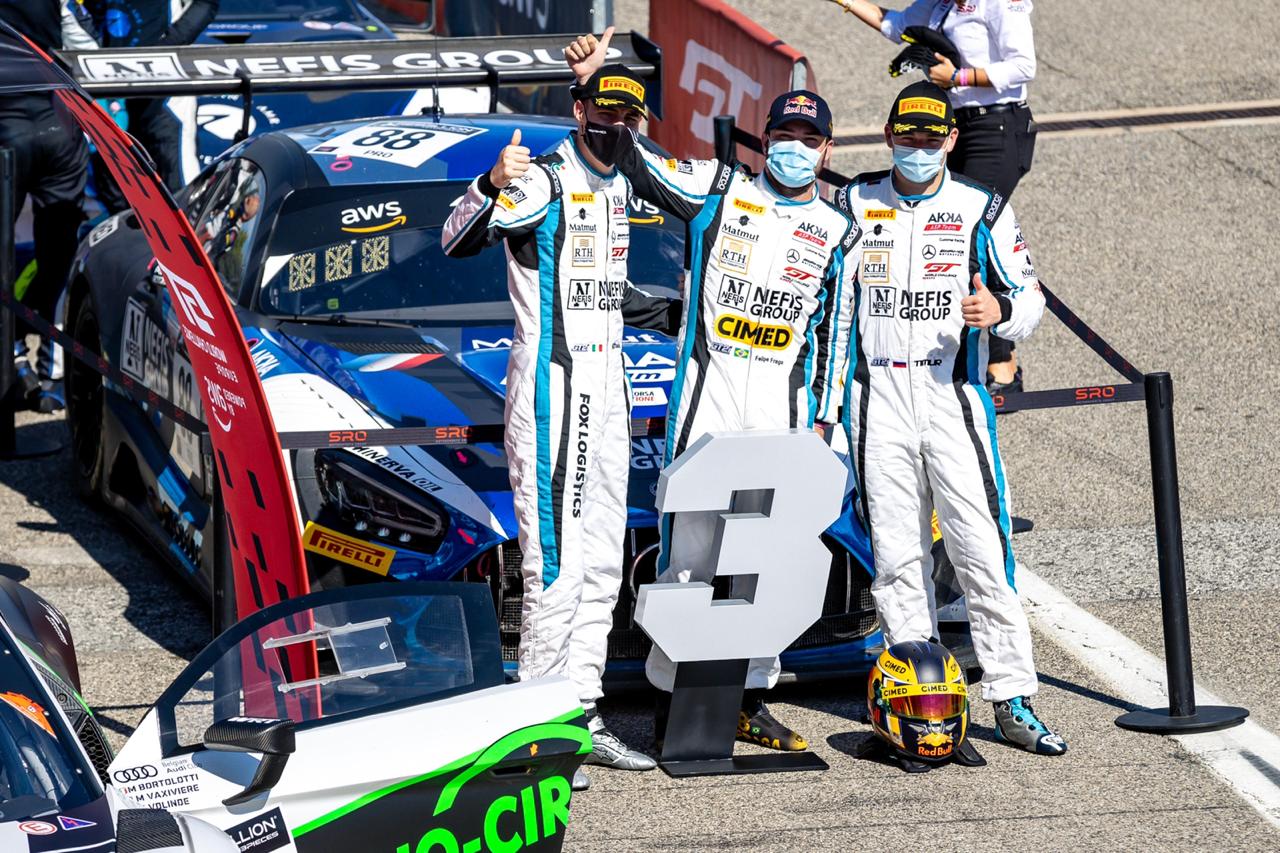 Felipe Fraga conquista pódio em Ímola na abertura do GT World Challenge ...