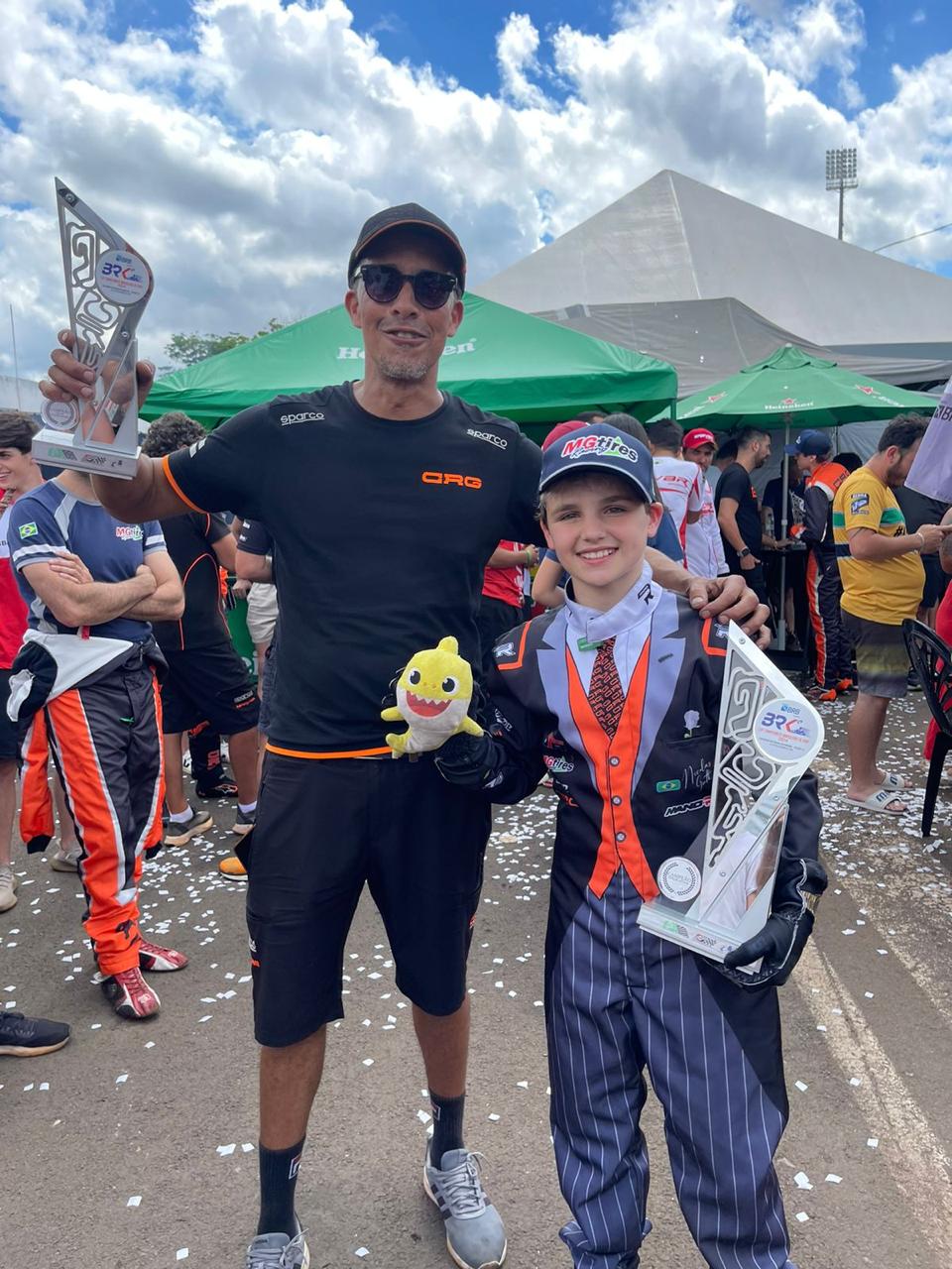 Campeão brasileiro de kart na Júnior Menor, Nicolas Guth conquistou seu ...